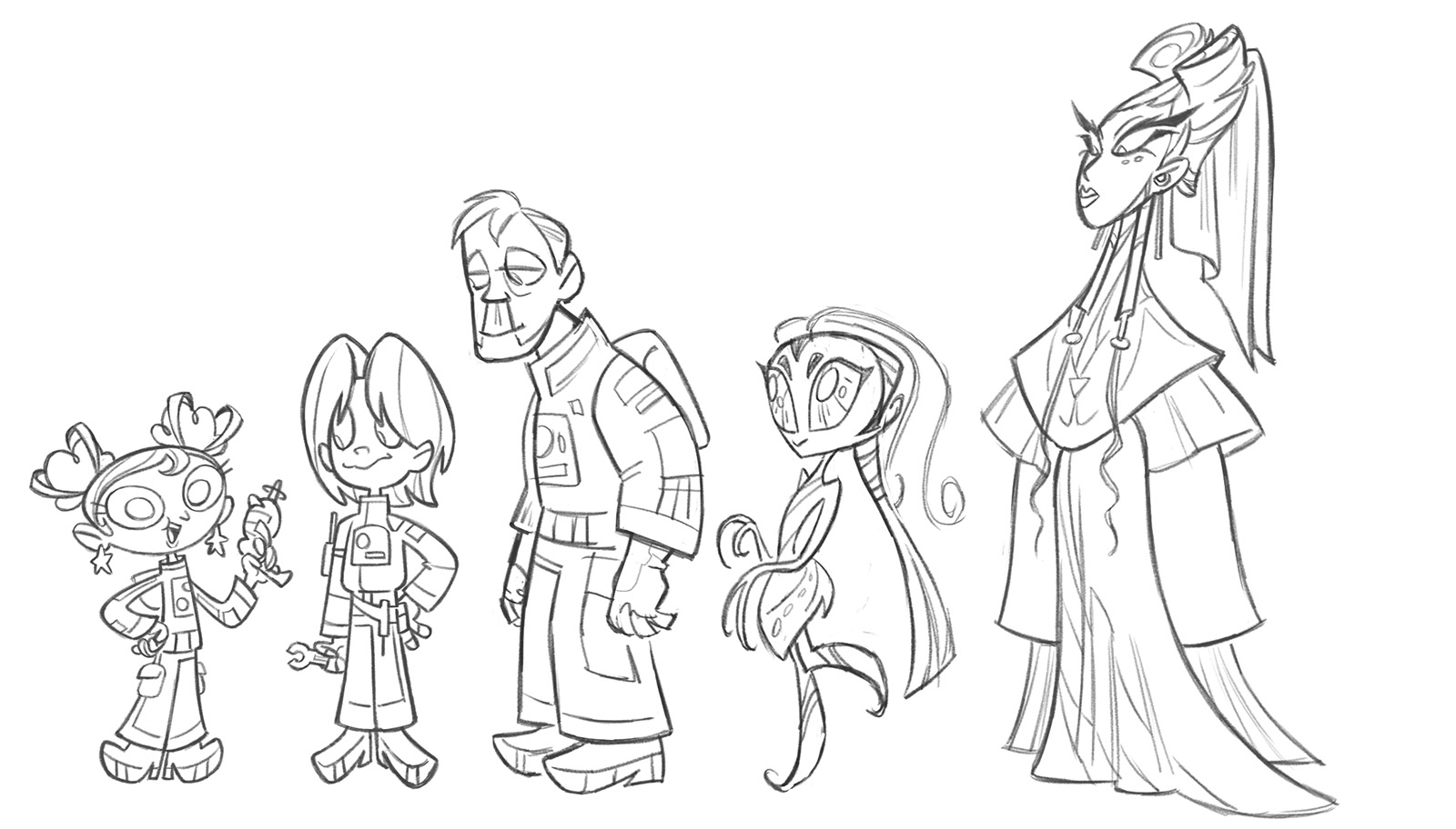 Character Design - Studio Smokescreen